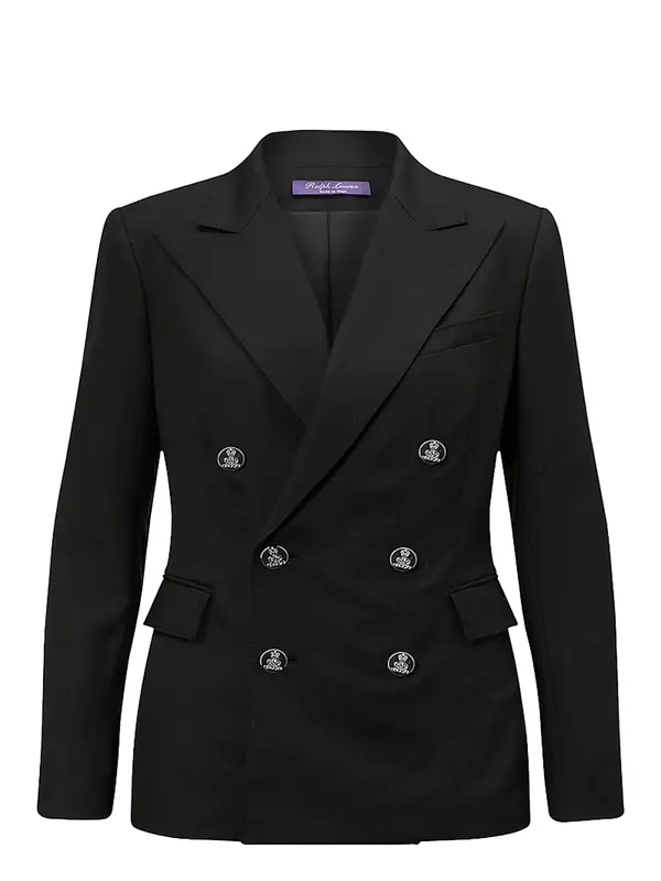 Ralph Lauren Camden Cashmere Blazer - Black