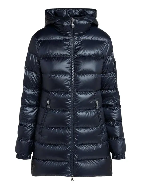Moncler Glements Mid-length Down Jacket - Black