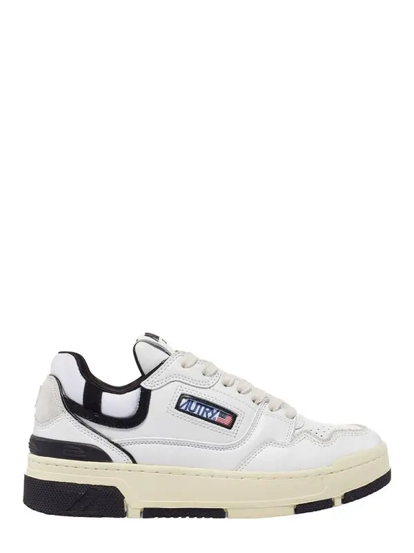AUTRY Clc Low Top Sneakers - White/black