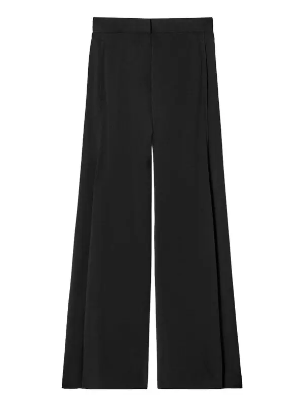 Cos Fluid Wide-leg Trousers - Black