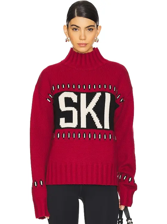LOVERS AND FRIENDS Annabel Ski Sweater - Red