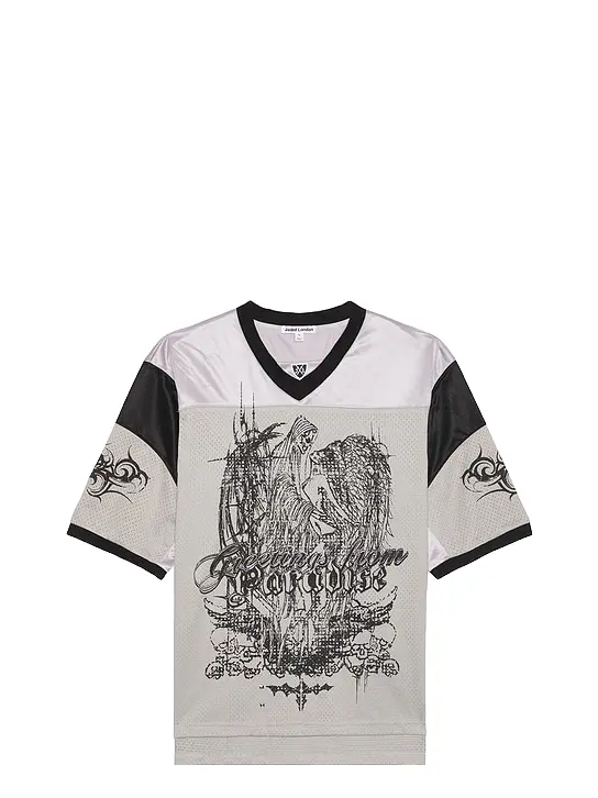 JADED LONDON Football Jersey - Silver
