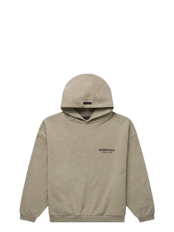 Fear Of God Fleece Hoodie Fw24 - Heather Gray