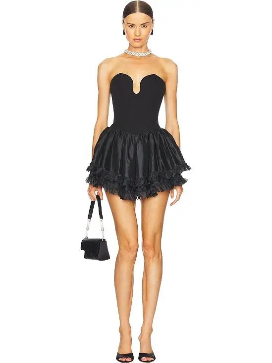 Majorelle Liv Mini Dress - Black