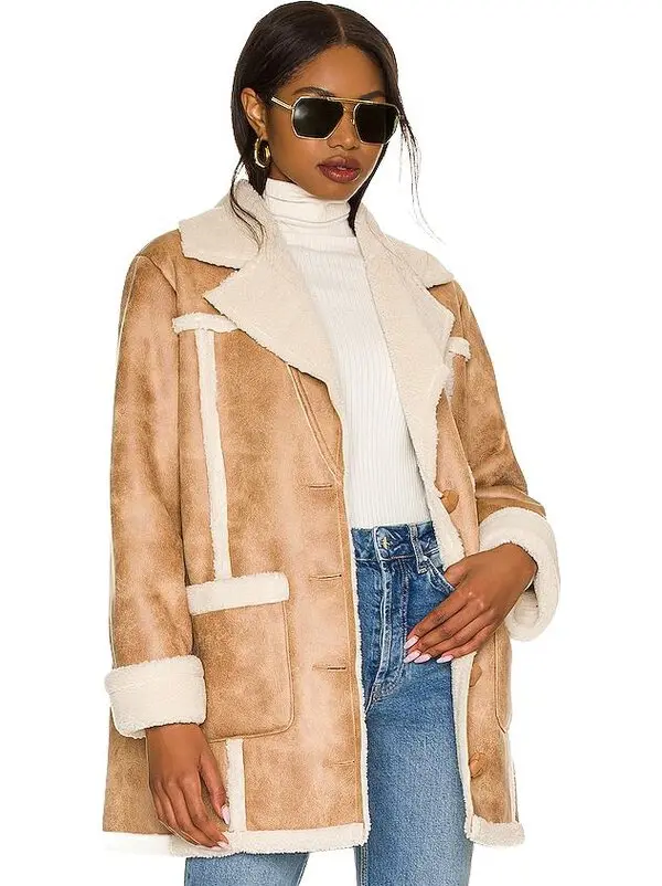 House Of Harlow 1960 X Revolve Lowelle Coat - Tan