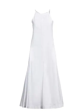 Sportmax Maxi Cotton Dress - White