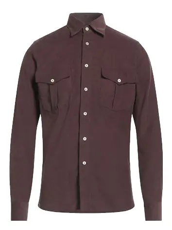 ALESSANDRO GHERARDI Shirt Dark Size Cotton - Brown
