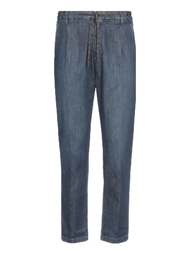 DANIELE ALESSANDRINI Tapered Denim Jeans - Blue
