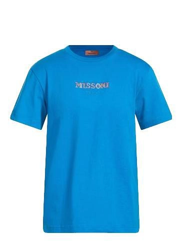 Missoni T-shirt Size Cotton - Azure