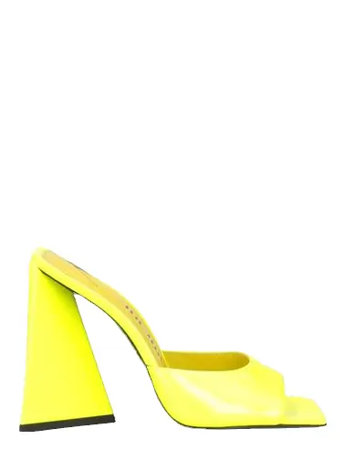 Attico Slide Sandals - Yellow