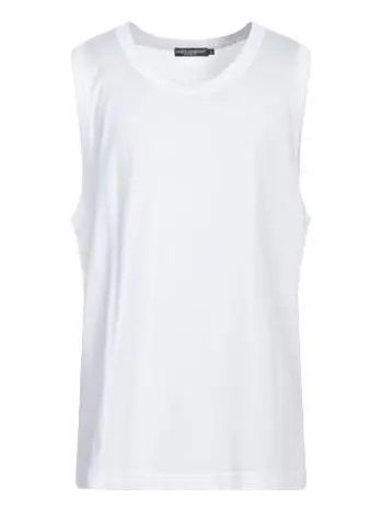 Dolce & Gabbana Tank Top Size Cotton - White