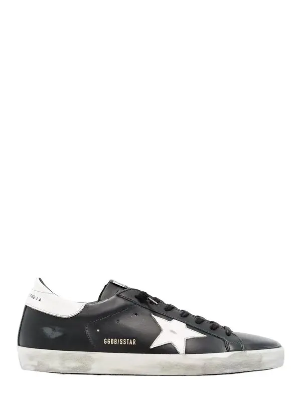 GOLDEN GOOSE Super-star Sneakers - Black