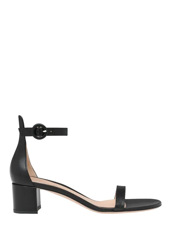 GIANVITO ROSSI 45mm Gaeta Sandals - Black