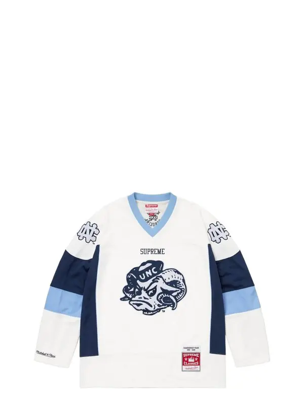 Supreme Mitchell & Ness® Ncaa Unc Hockey Jersey - White