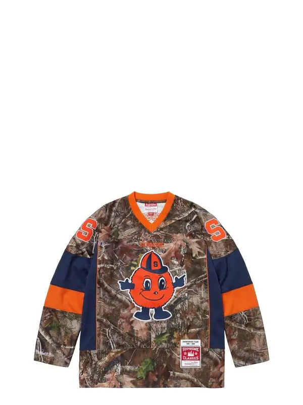 Supreme Mitchell & Ness® Ncaa Syracuse Hockey Jersey - Orange