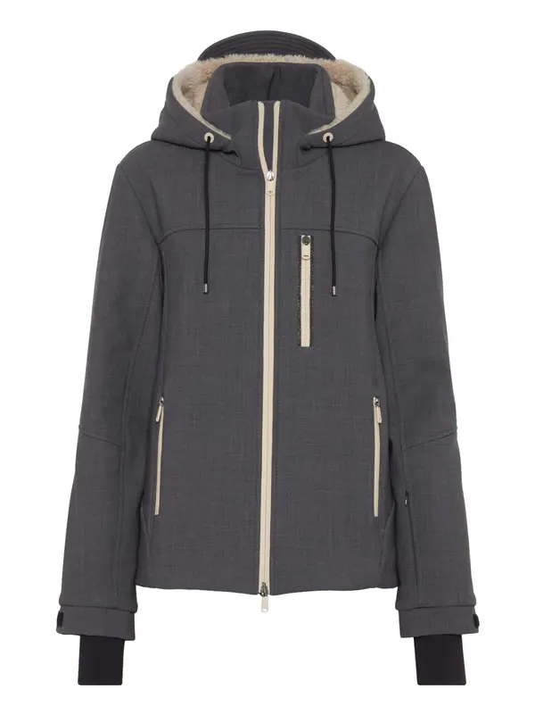 Brunello Cucinelli Mountain Hooded Jacket - Grey