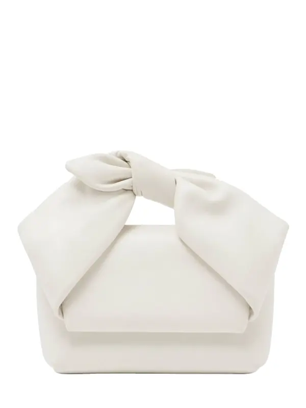 JW Anderson Small Bow Twister Bag - White