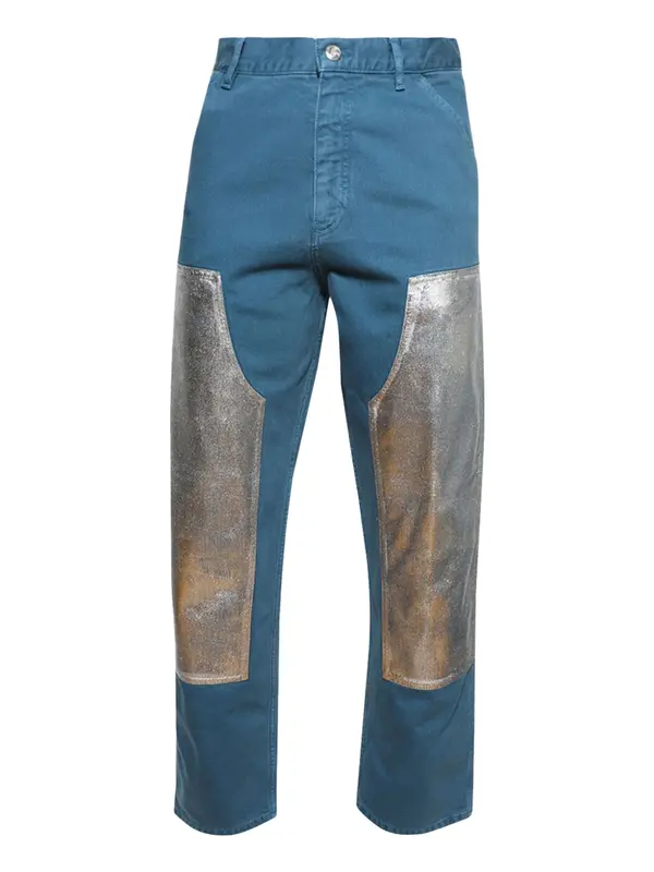 BLUEMARBLE Knee-patch Jeans - Blue