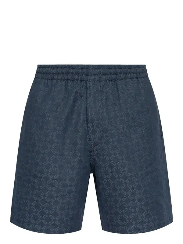 Givenchy Monogram Deck Shorts - Blue