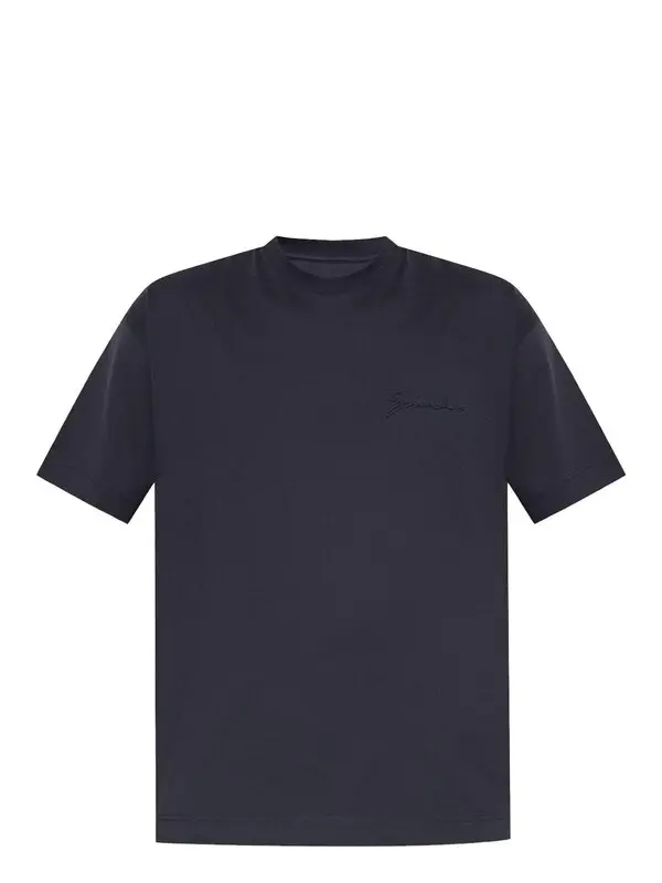 Givenchy Embossed-logo T-shirt - Blue