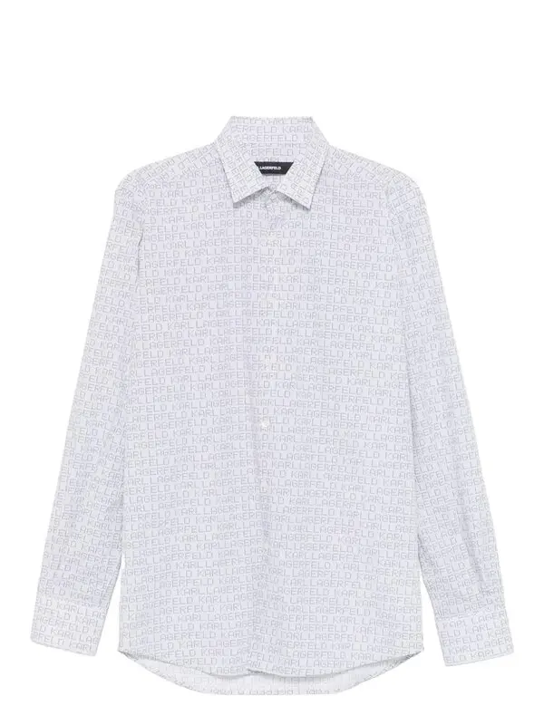 Karl Lagerfeld Logo-print Shirt - White