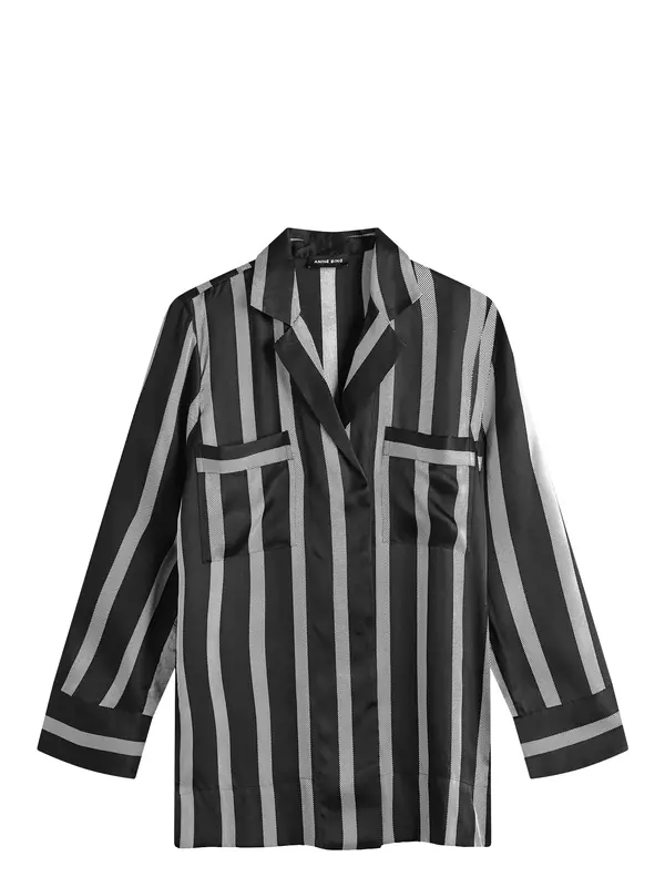 ANINE BING Lynette Striped Shirt - Print