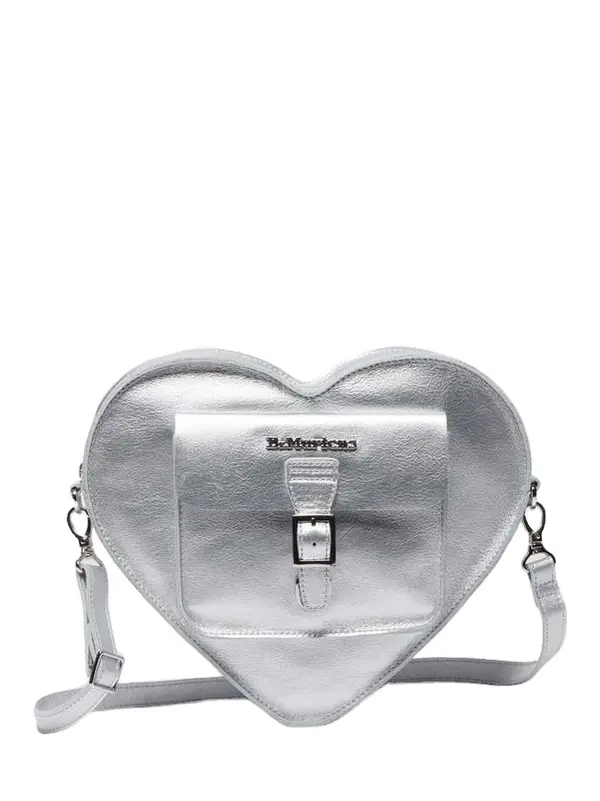 Dr. Martens Heart Shaped Milled Backpack - Metallic