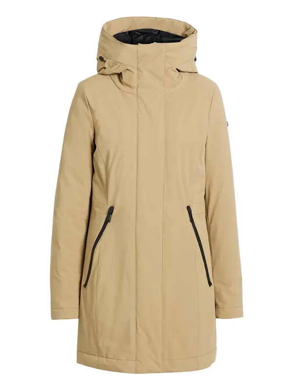 Goldbergh Maple Shell Hooded Parka - Taupe