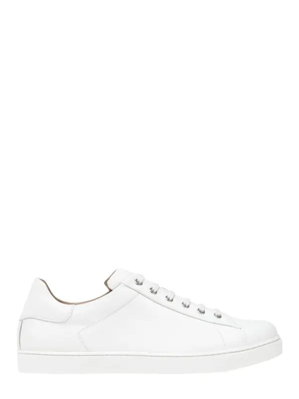 GIANVITO ROSSI Leather Sneakers - White