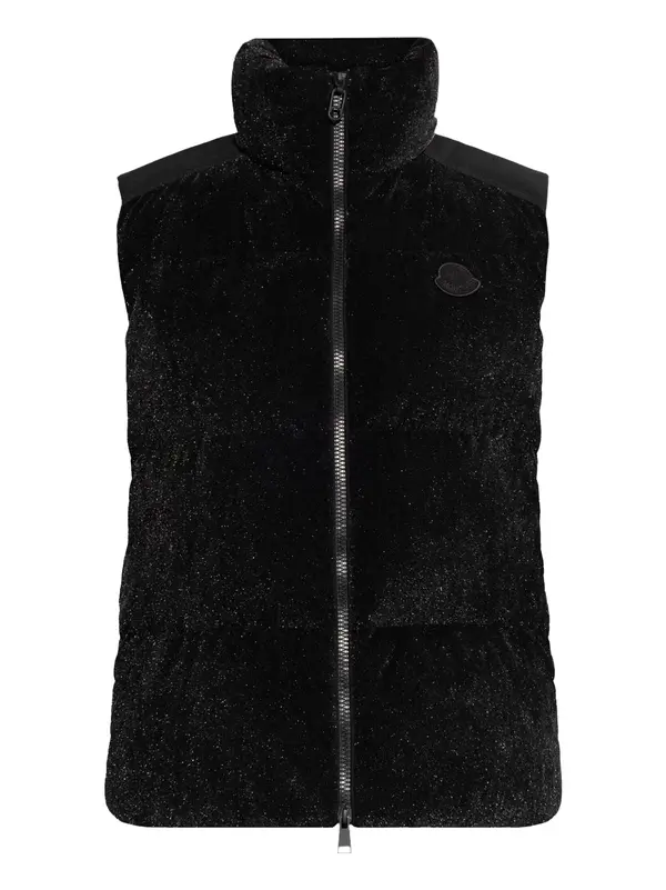 Moncler Padded Gilet - Black