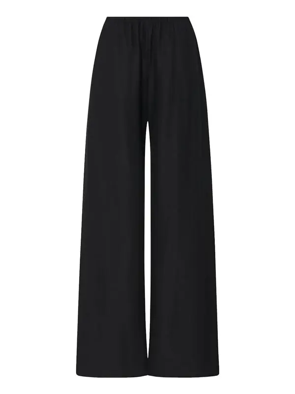 THE ROW Gala Trousers - Black