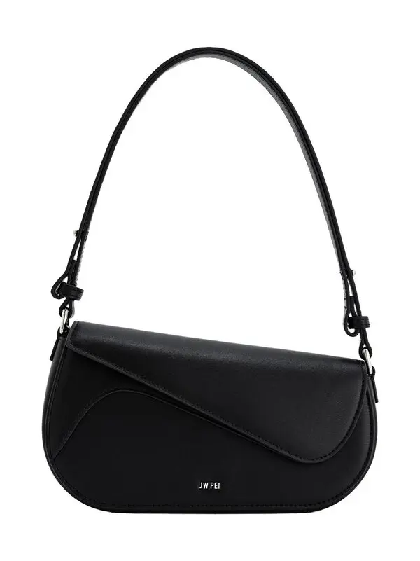 Jw Pei Addisyn Faux Leather Shoulder Bag - Black