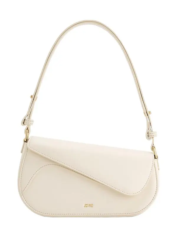 Jw Pei Addisyn Faux Leather Shoulder Bag - White