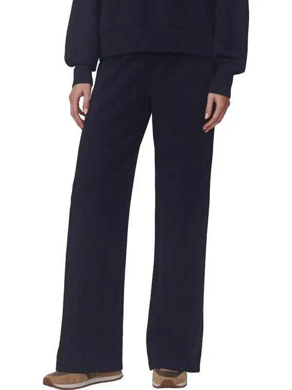 Varley The Wide Leg 28-inch Pants - Midnight Blue