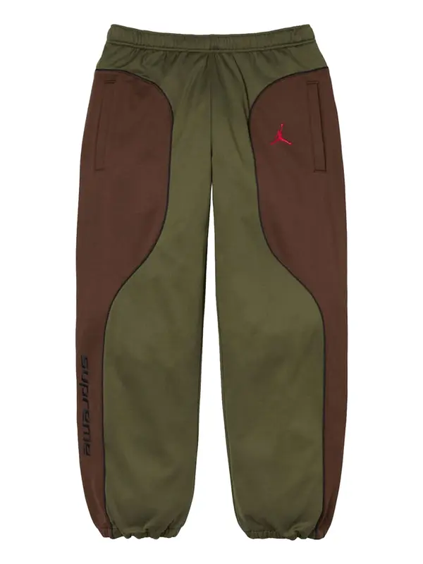 Supreme X Jordan Tricot Track Pants - Green