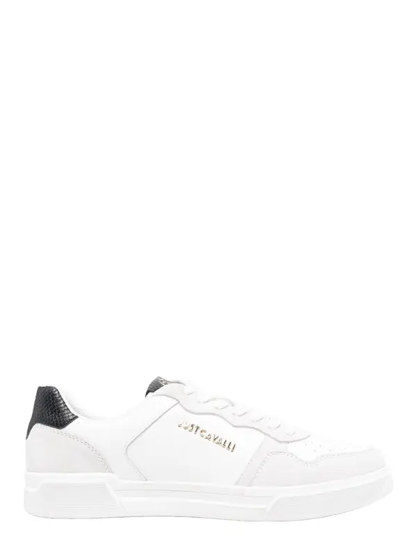 Just Cavalli Minimal Sneakers - White