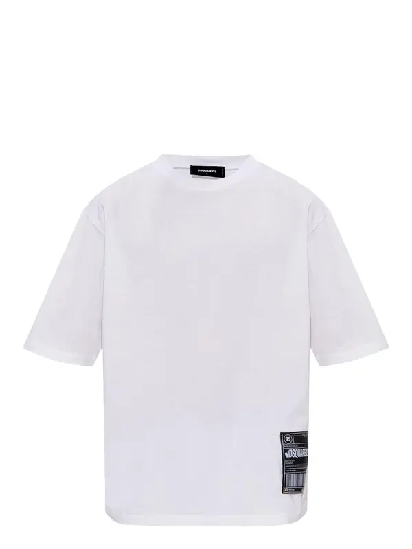 Dsquared2 Logo-appliqué T-shirt - White