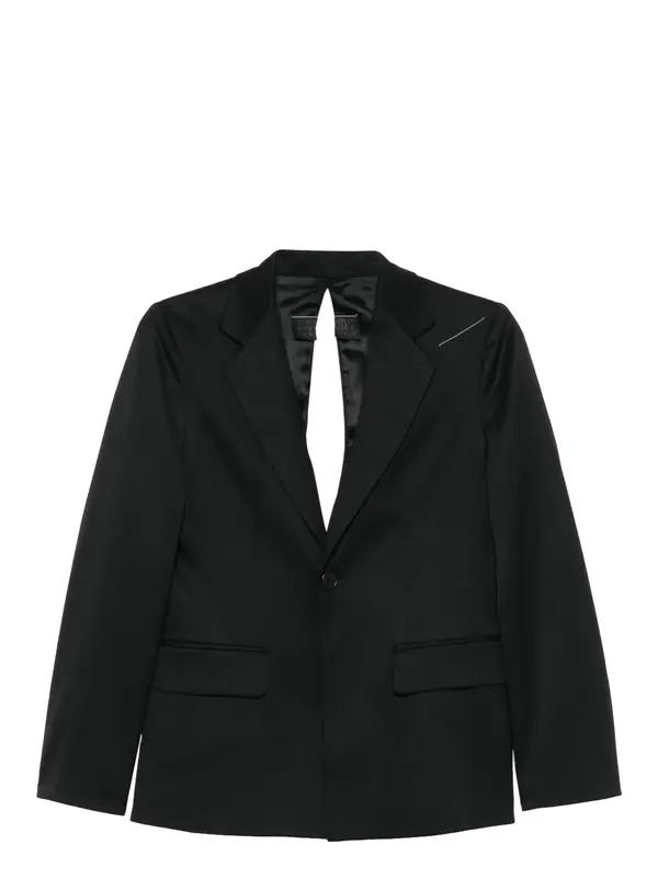 MAISON MARGIELA Cut-out Blazer - Black