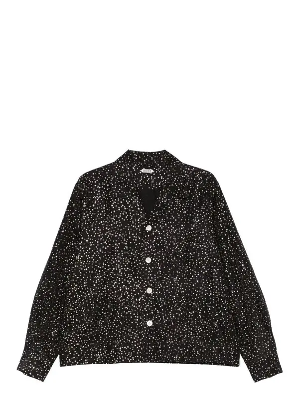 BODE Glitter-detail Shirt - Black