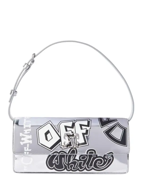 Off-White Jitney 1.0 Shoulder Bag - Silver