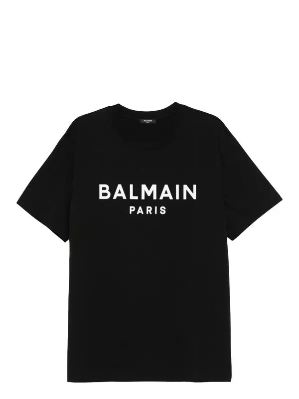 Balmain Logo-print T-shirt - Black