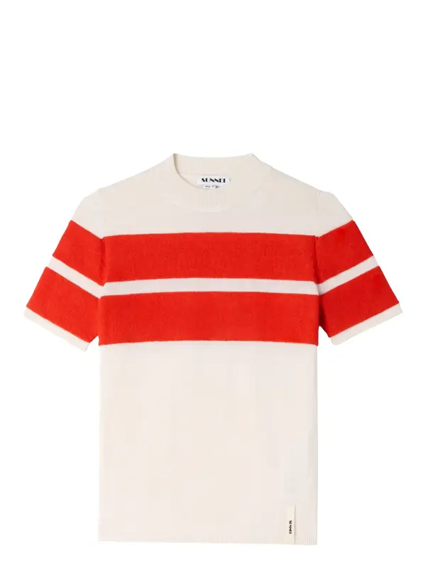 Sunnei Knitted T-shirt - White