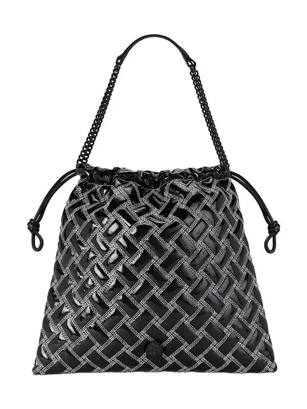 Kurt Geiger Kensington Drawstring Bag - Charcoal