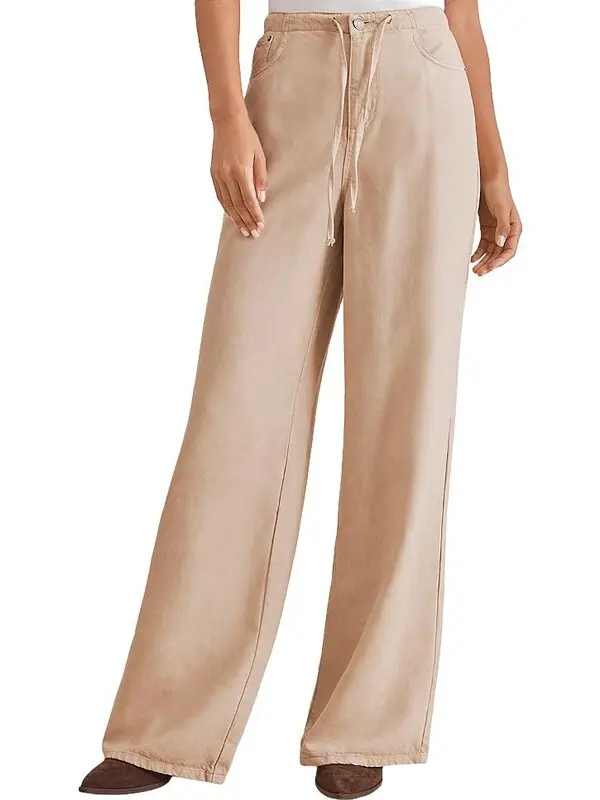 Splendid Lounge Denim Pant - Wheat