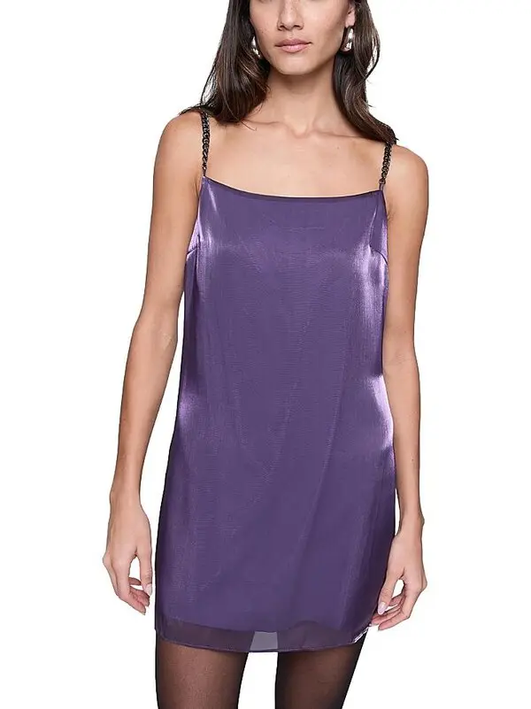 Rebecca Minkoff Rowan Organza Dress - Purple