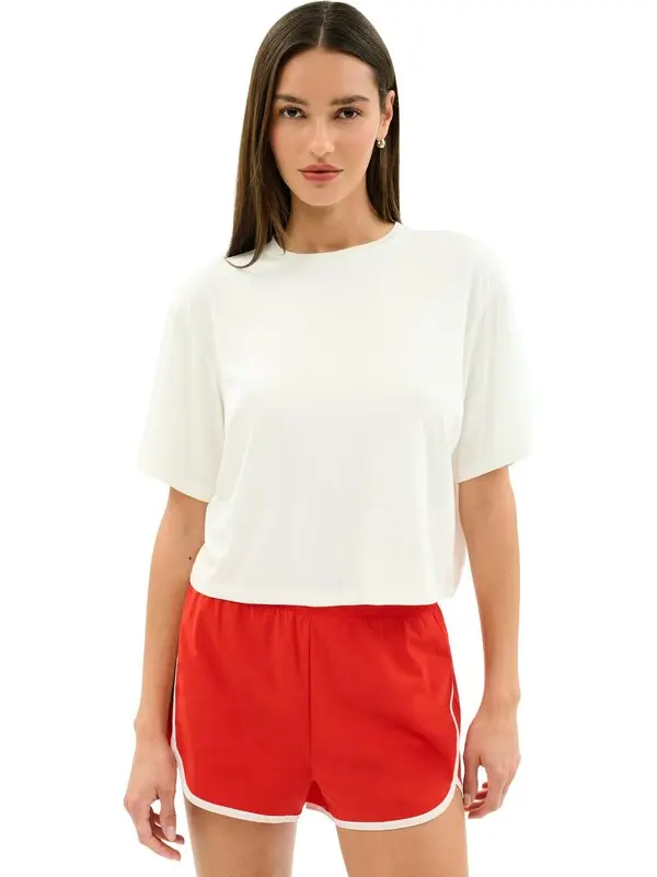 Splits59 Djuna Oversized Jersey Tee - White