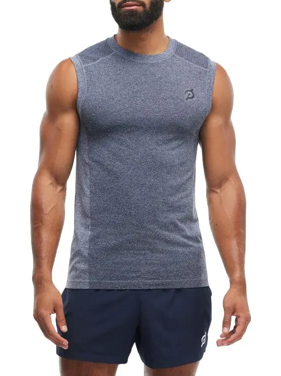 PELOTON Seamless Muscle Tank - Deep Navy