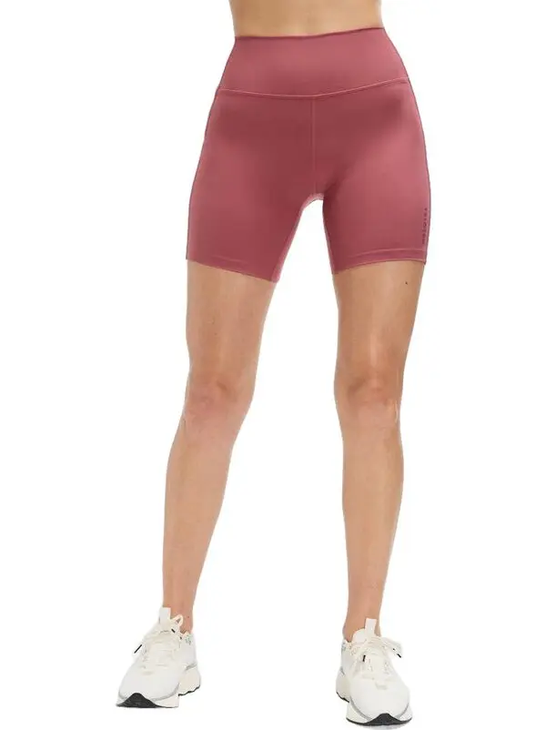 PELOTON 7" High-rise Pocket Bike Short - Roan Rouge