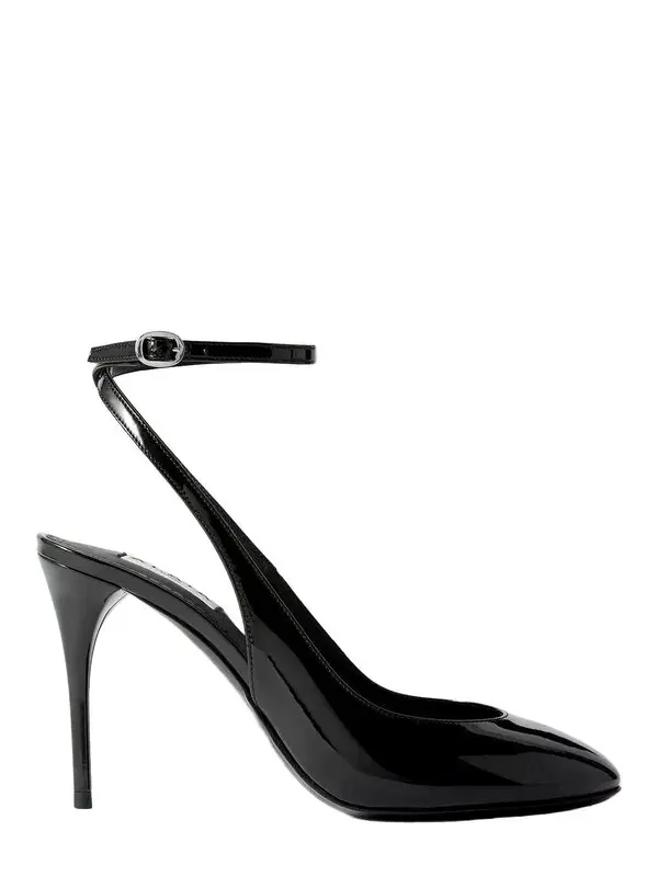 Alaïa 90 Patent-leather Pumps - Black