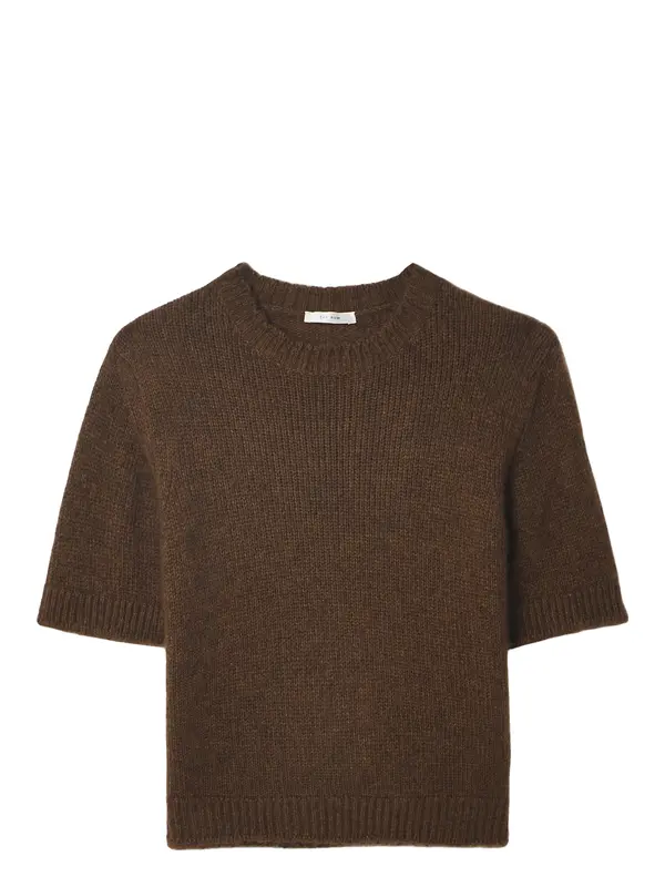 THE ROW Hibiscus Cashmere Sweater - Brown